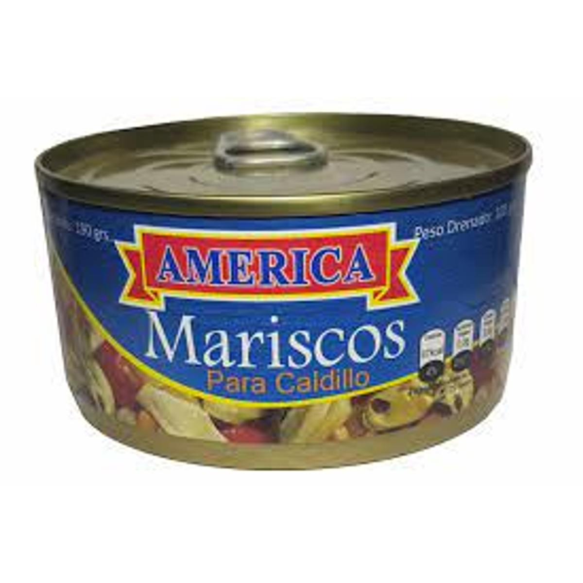 MARISCOS PARA CALDILLO AMERICA 190grs. (48) | GINO