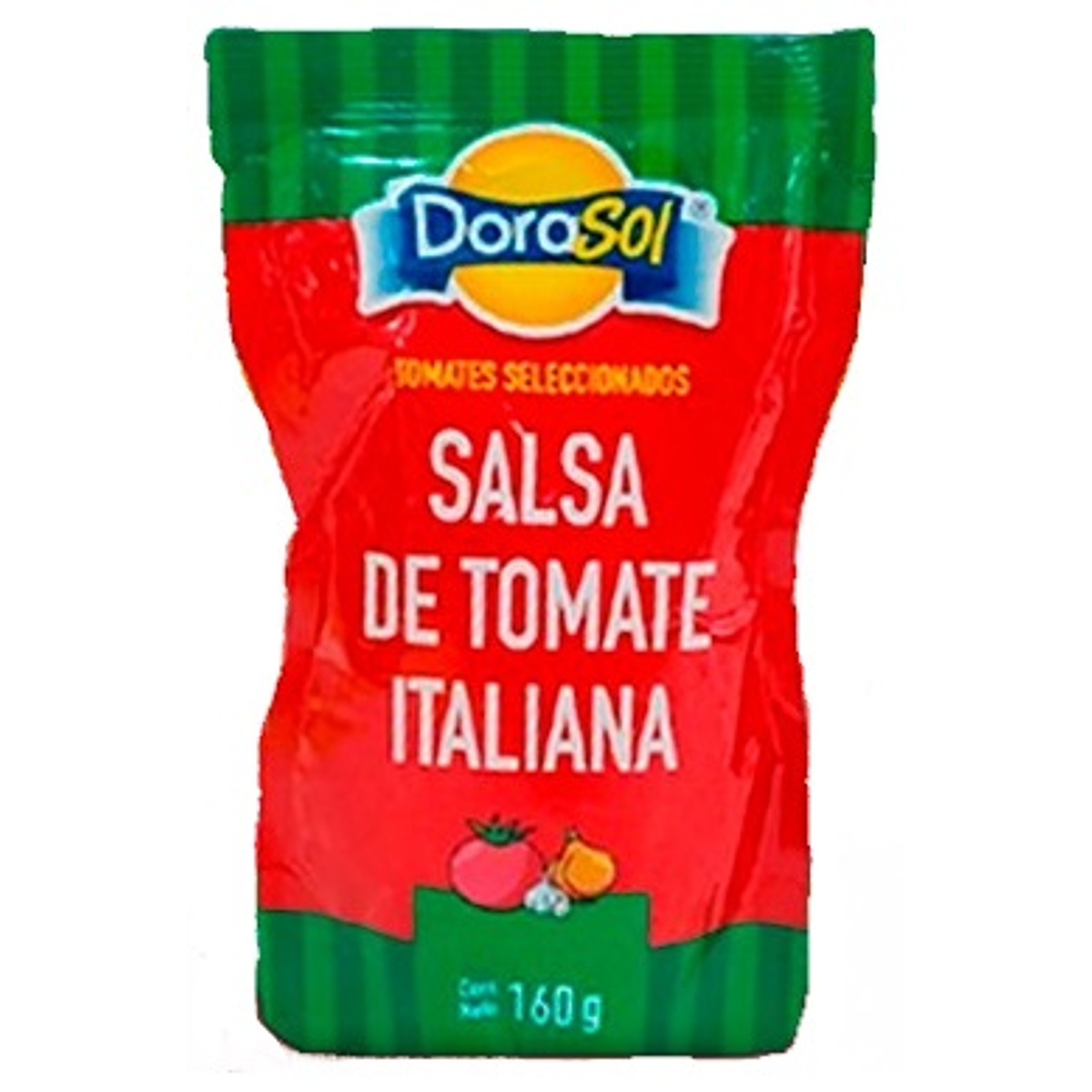 SALSA DE TOMATE ITALIANA DORASOL 160grs. (48) | GINO