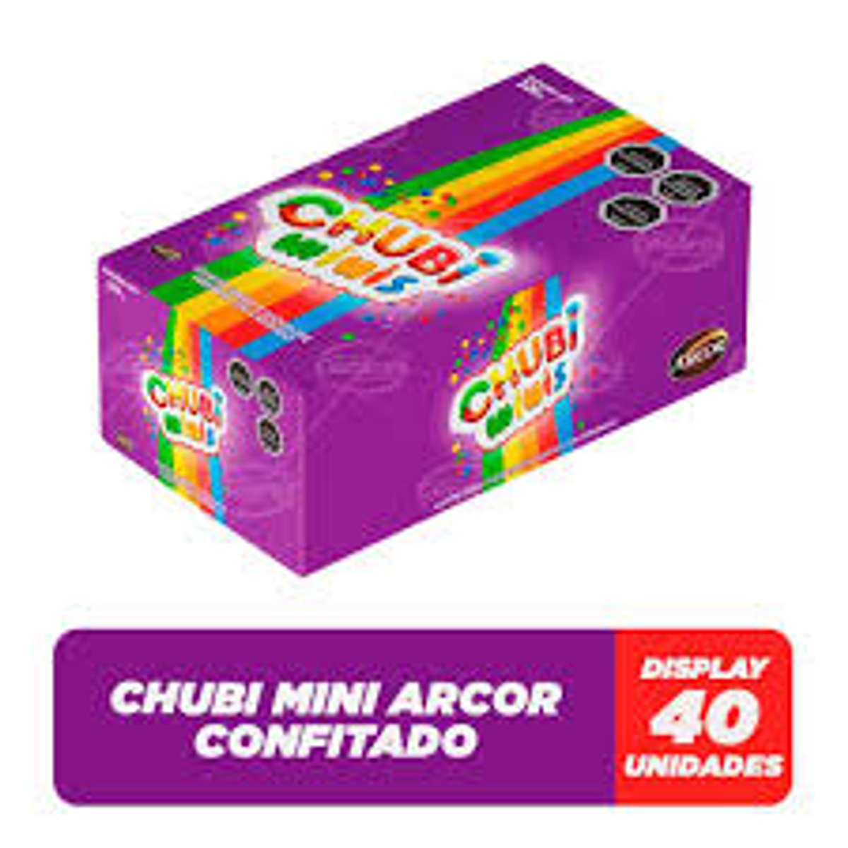 MINI CHUBI DISPLAY x 40un. (12) | GINO