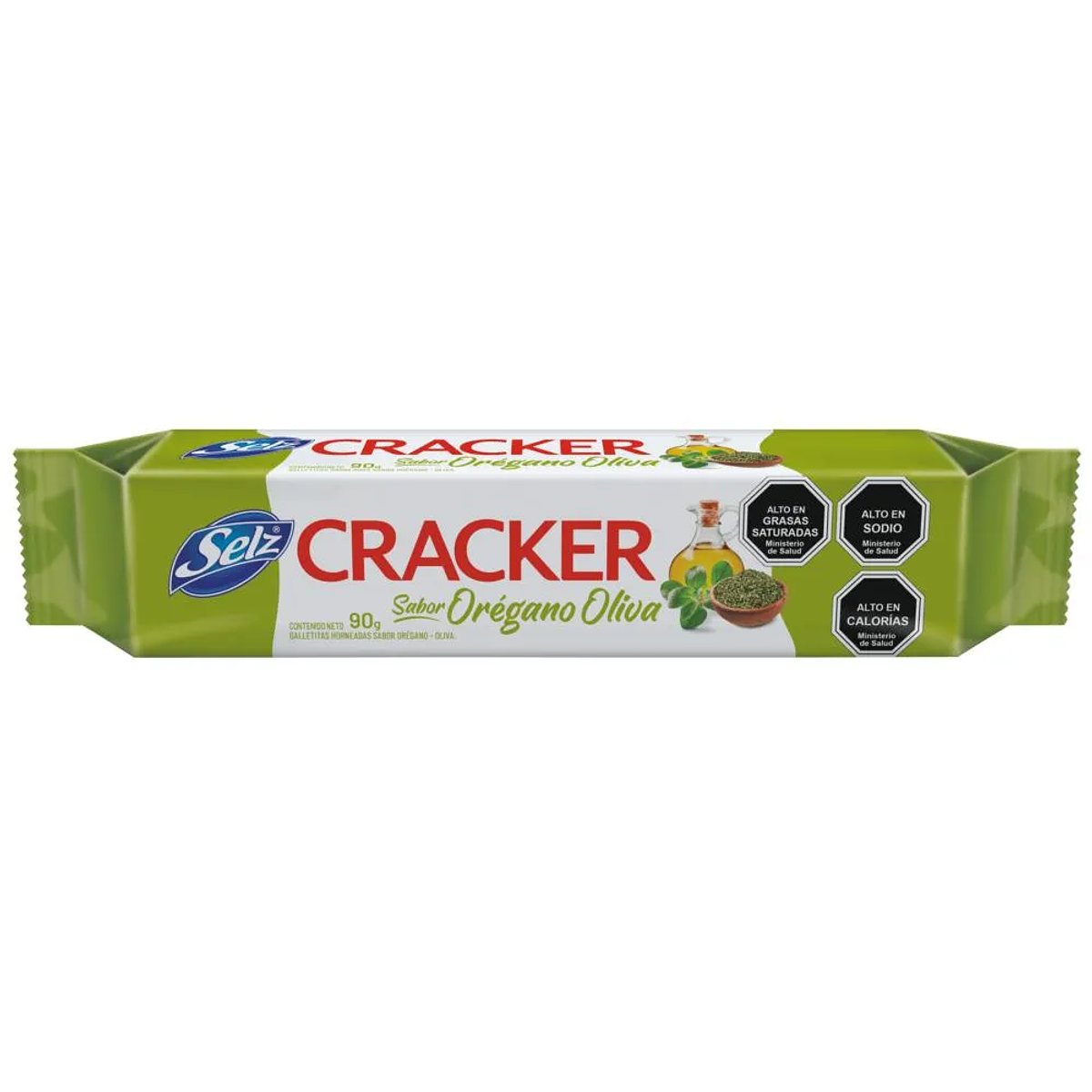 GALLETA SELZ CRACKER OREGANO/OLIVA 90grs. (30) | GINO