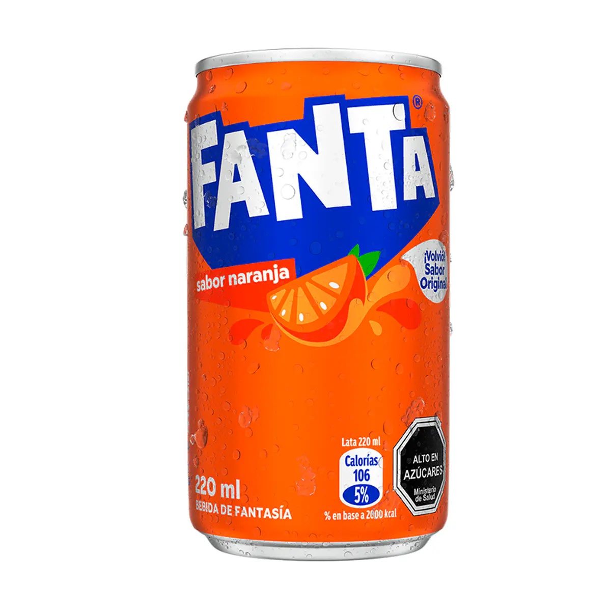 BEBIDA FANTA FULLSUGAR LATA MINI 220ml.x 6un. (4) | GINO