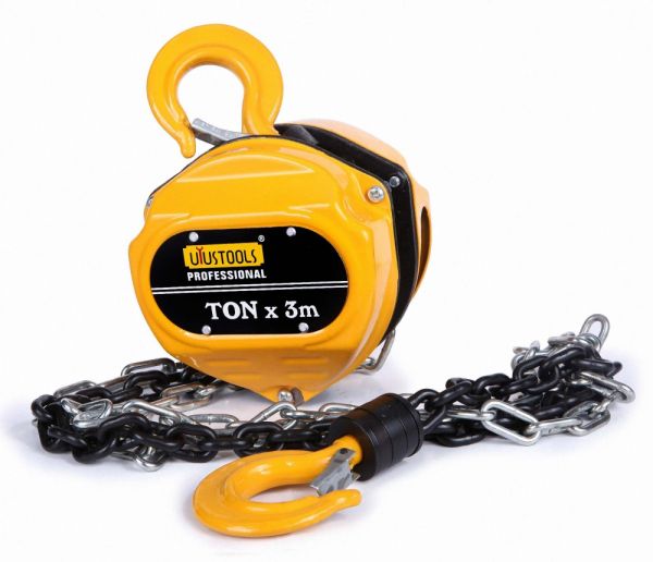TECLE DE CADENA MANUAL 3 TONELADAS X 3M UYUSTOOL