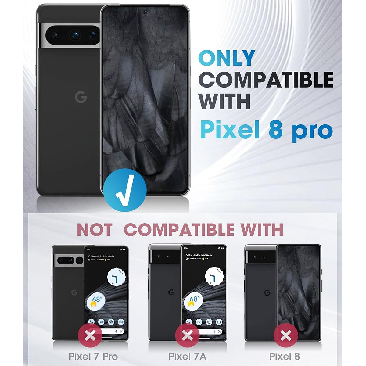 Case Google Pixel 8 Pro 2023 i-Blason Armorbox con Mica Gel