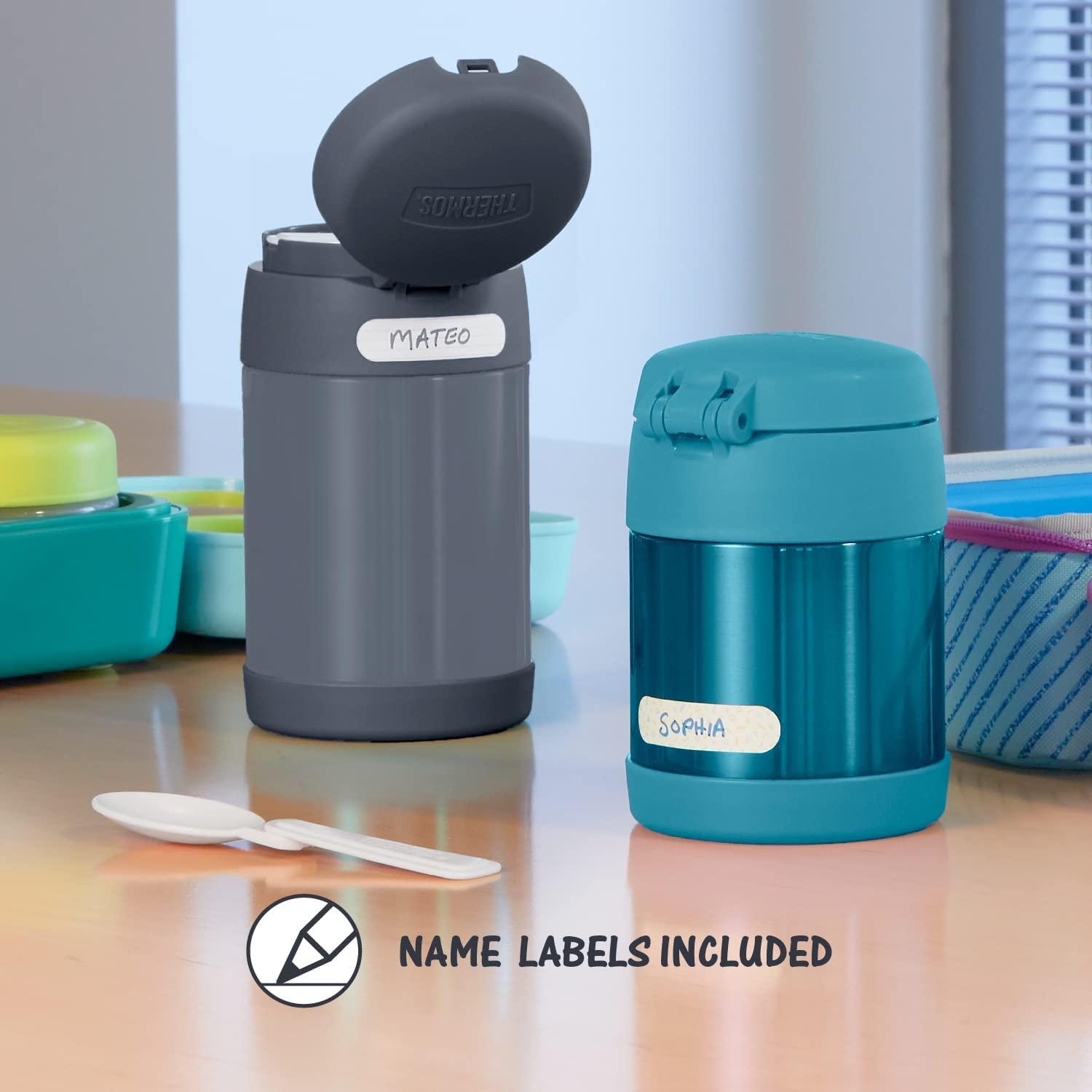 Termo Tarro Comida Acero Inox Thermos Kids 470 Ml Naranjo