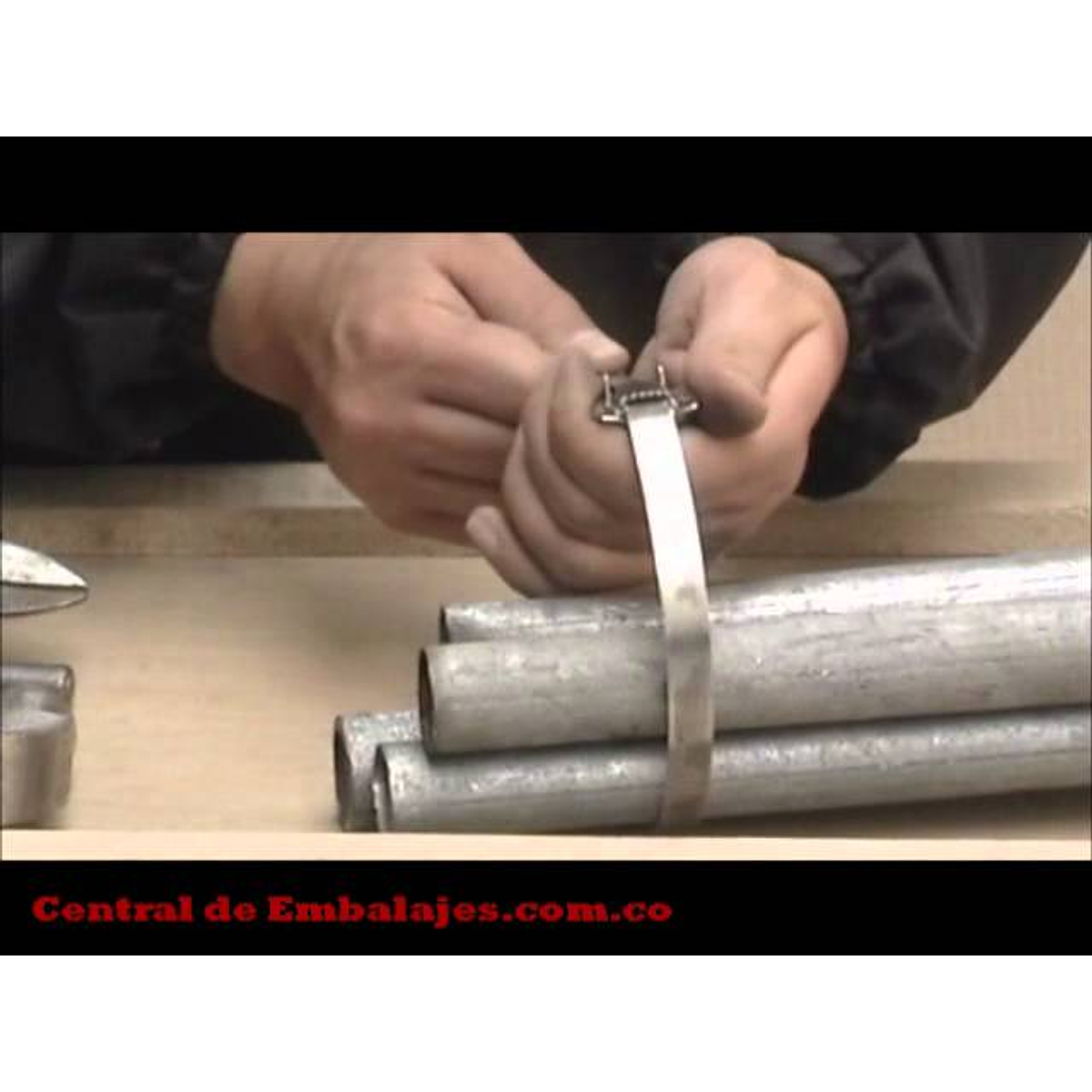 Zuncho de Acero Inoxidable