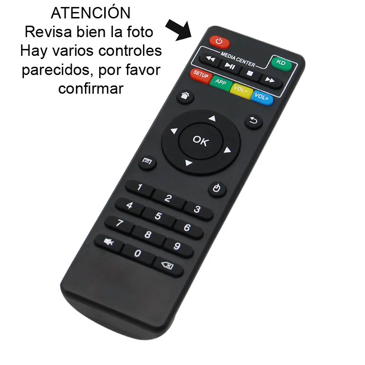 Control Remoto De Tv Box Original Compatible / Dataglobal