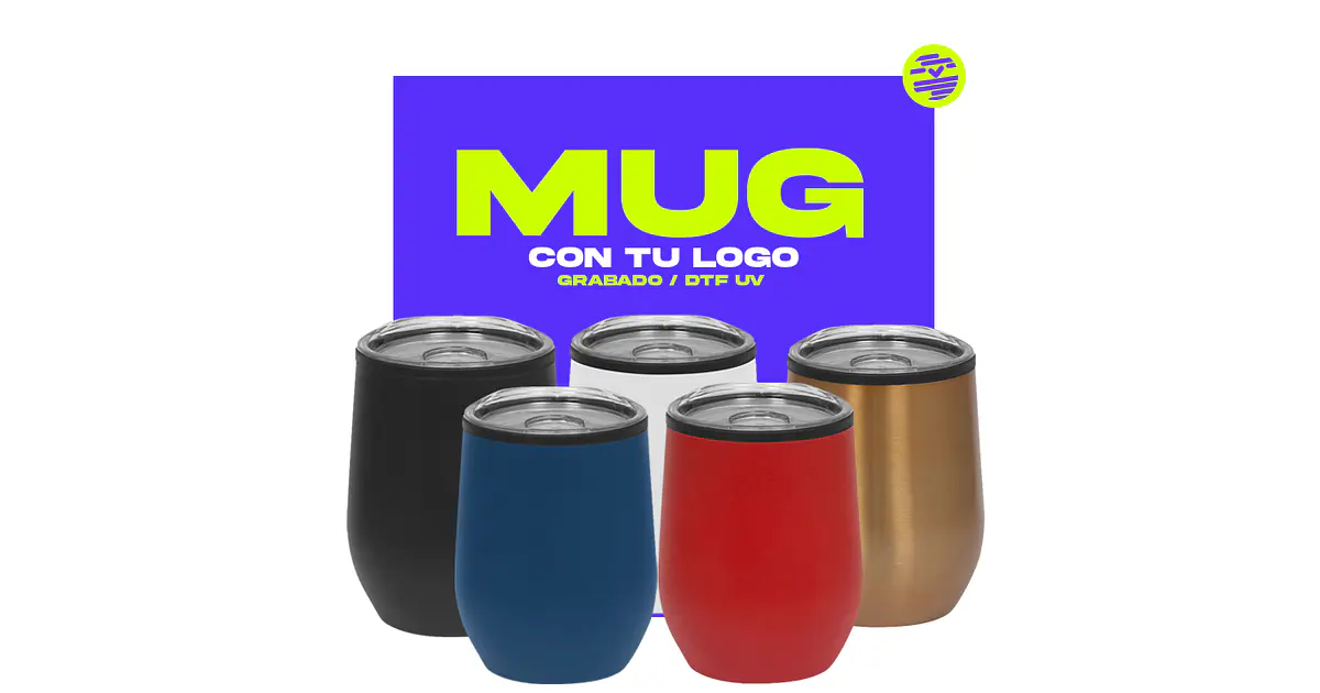 20 MUG´s CON TU LOGO