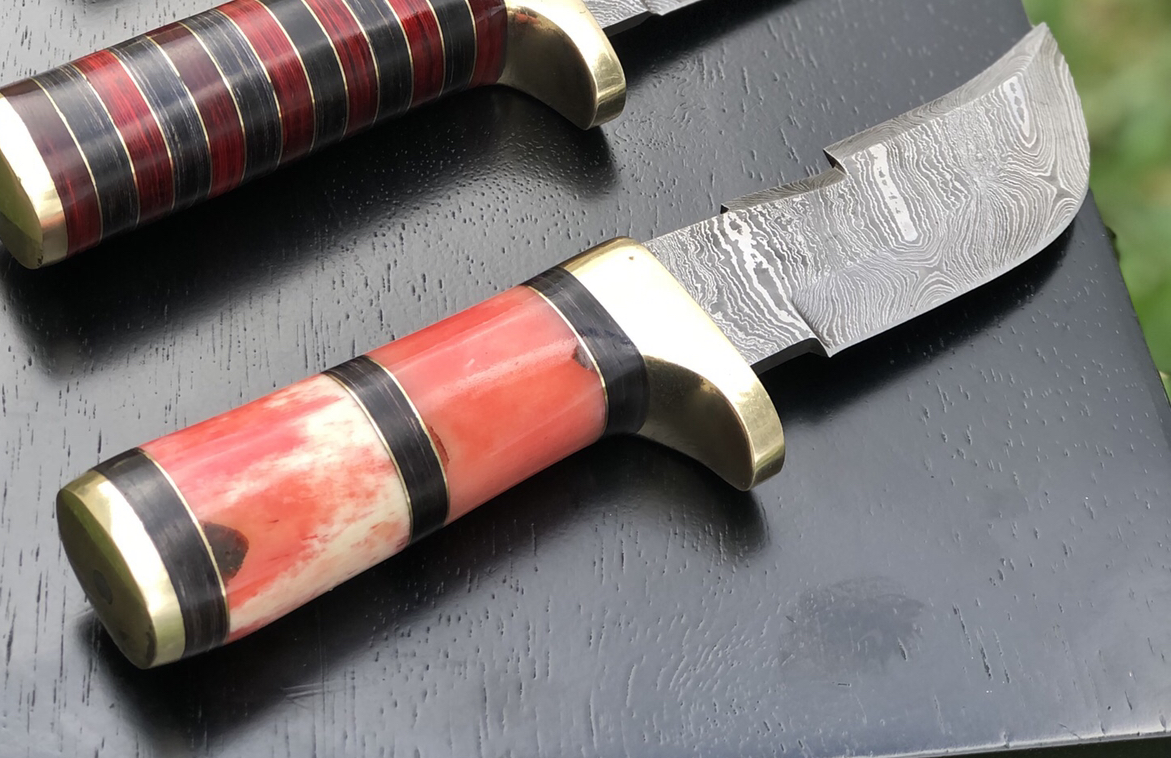 Cuchillo de colecciÃ³n outdoor origen Siria (Hueso color ...