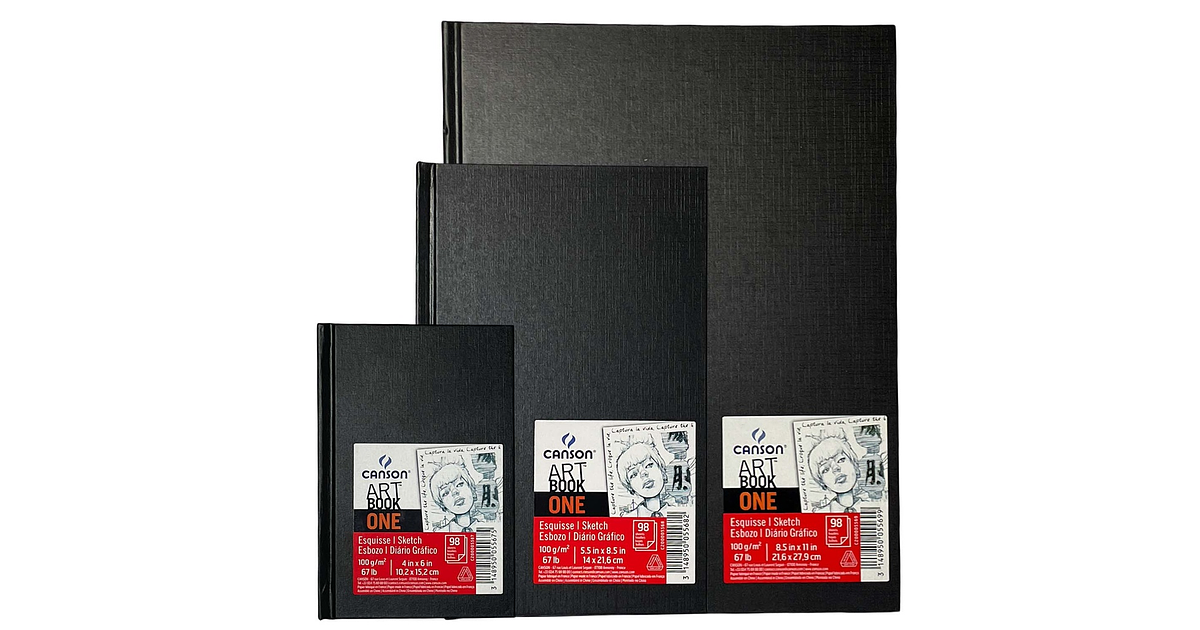 Canson Art Book One - 100 Gr - 3 Tamaños Disponibles