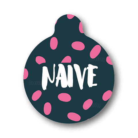 Placa de identificación diseño NAIVE