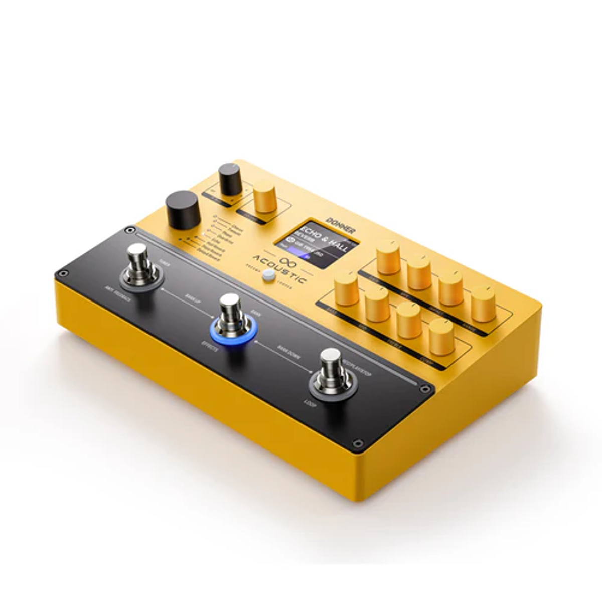 Multiefecto Pre Amp y Looper Guitarra Acustica EC7138 Donner | Gorila Music