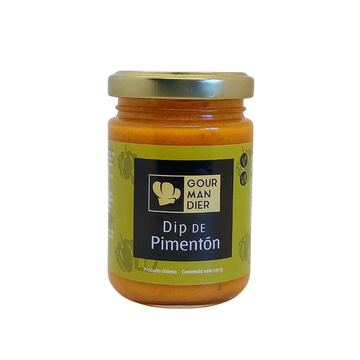 Gourmandier . Dip de pimenton 156 mL