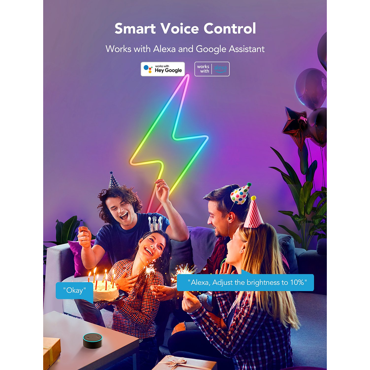 Tira de luz LED Neón Govee