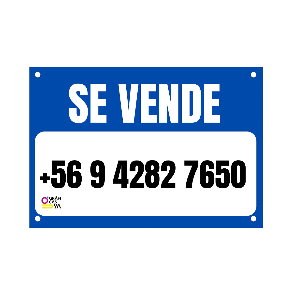 Letrero se vende en tela pvc | Impresiones Graficas Ya