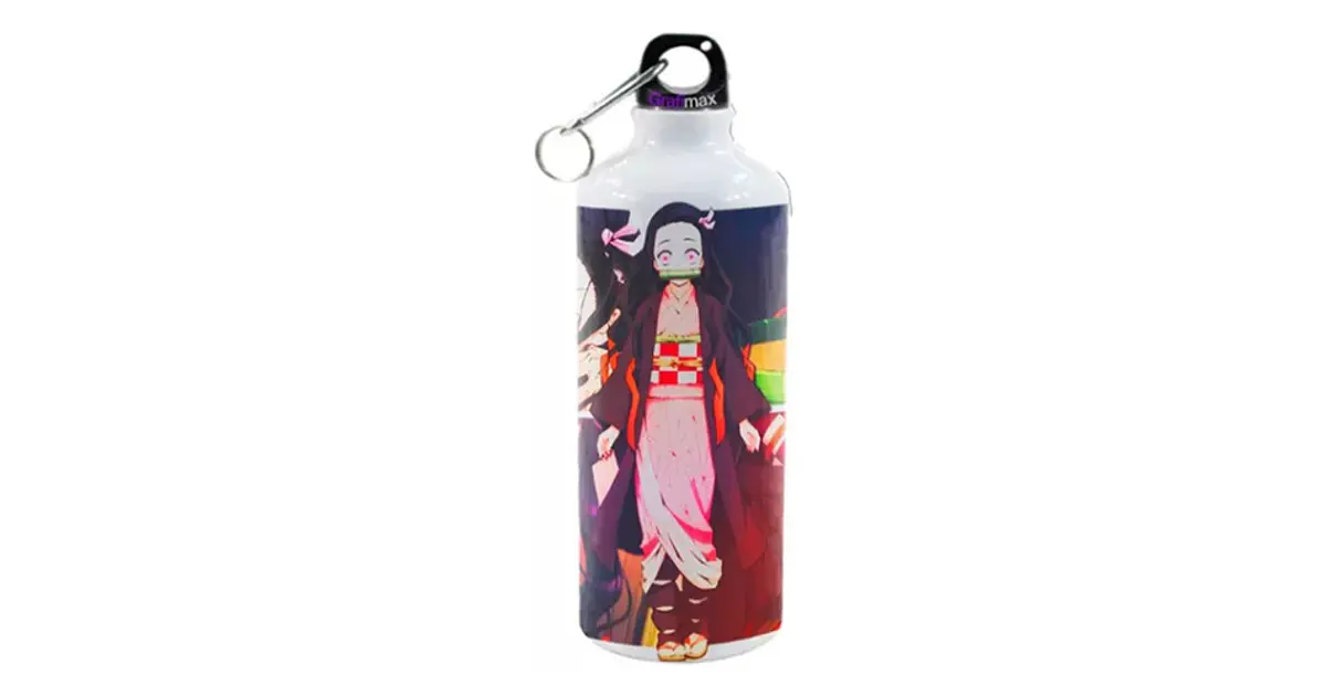 Botella Para Agua Nezuko Demon Slayer Anime Manga Grafimax