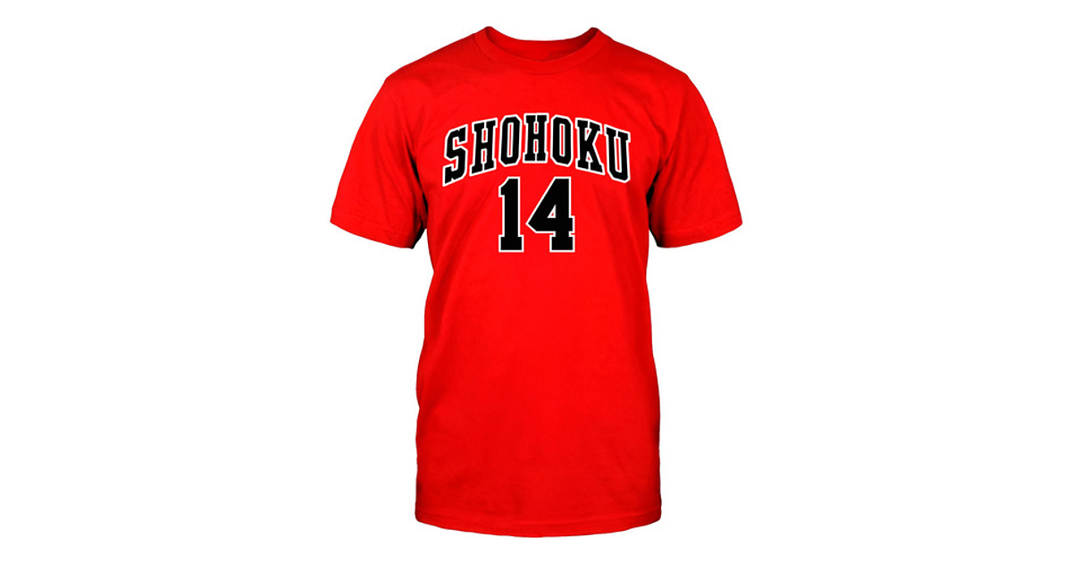 Polera Shohoku Hisashi Mitsui 14 Slam Dunk Anime Grafimax