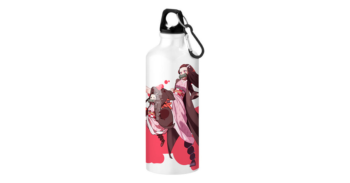Botella Agua Nezuko Kick Demon Slayer Anime Manga Grafimax