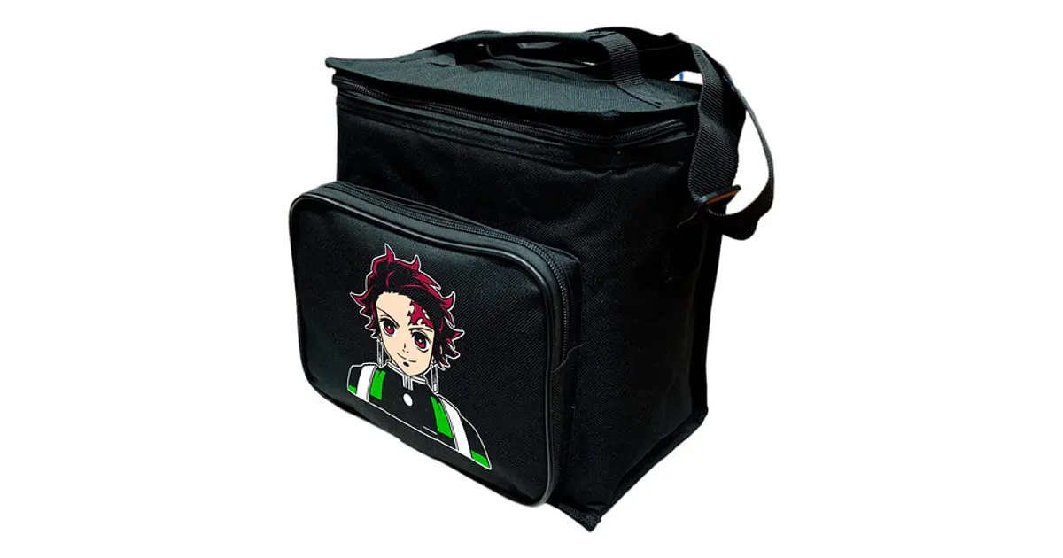 Lonchera Tanjiro Anime Logo Bolsa Almuerzo Grafimax