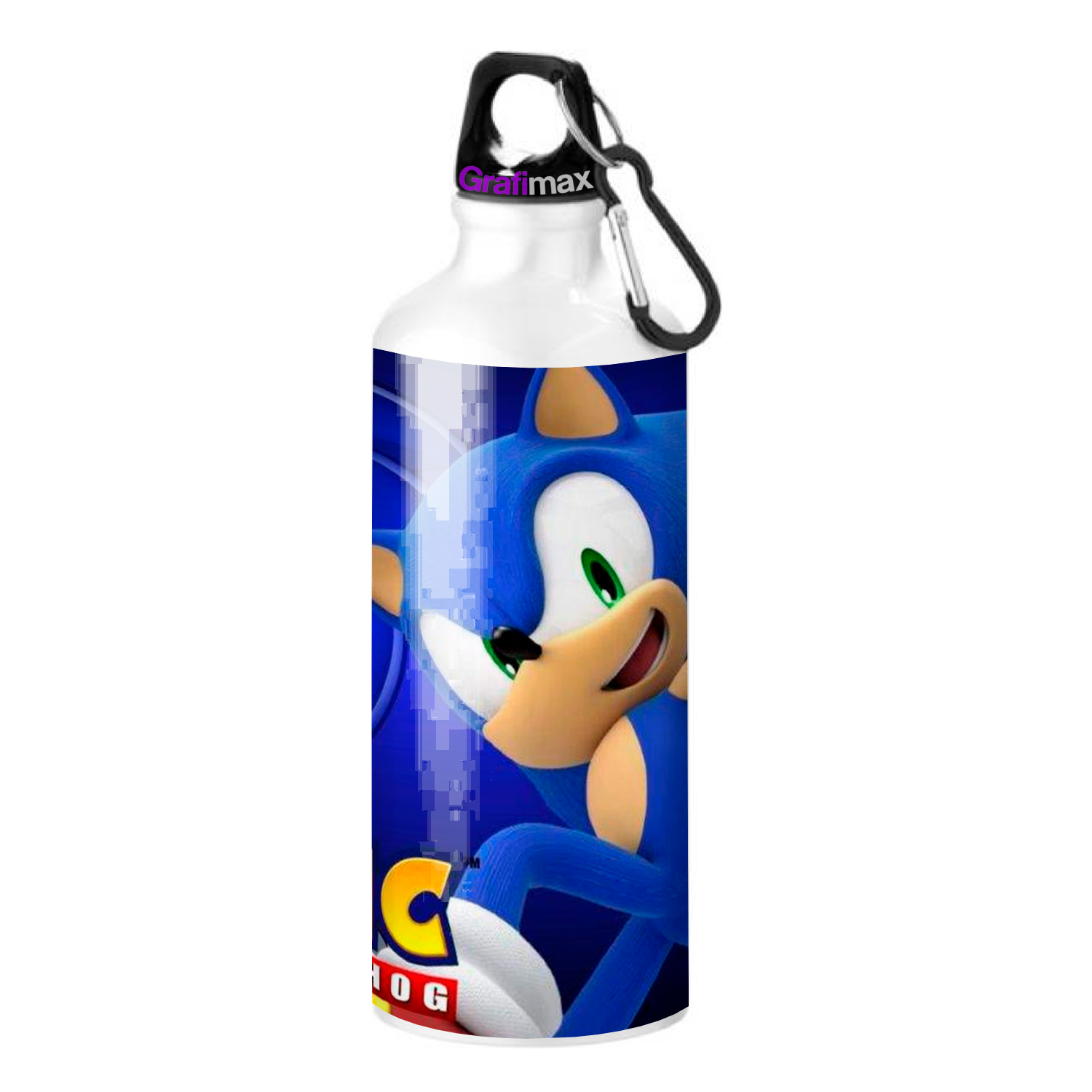 Botella Agua Sonic The Hedgehog Videojuegos Grafimax