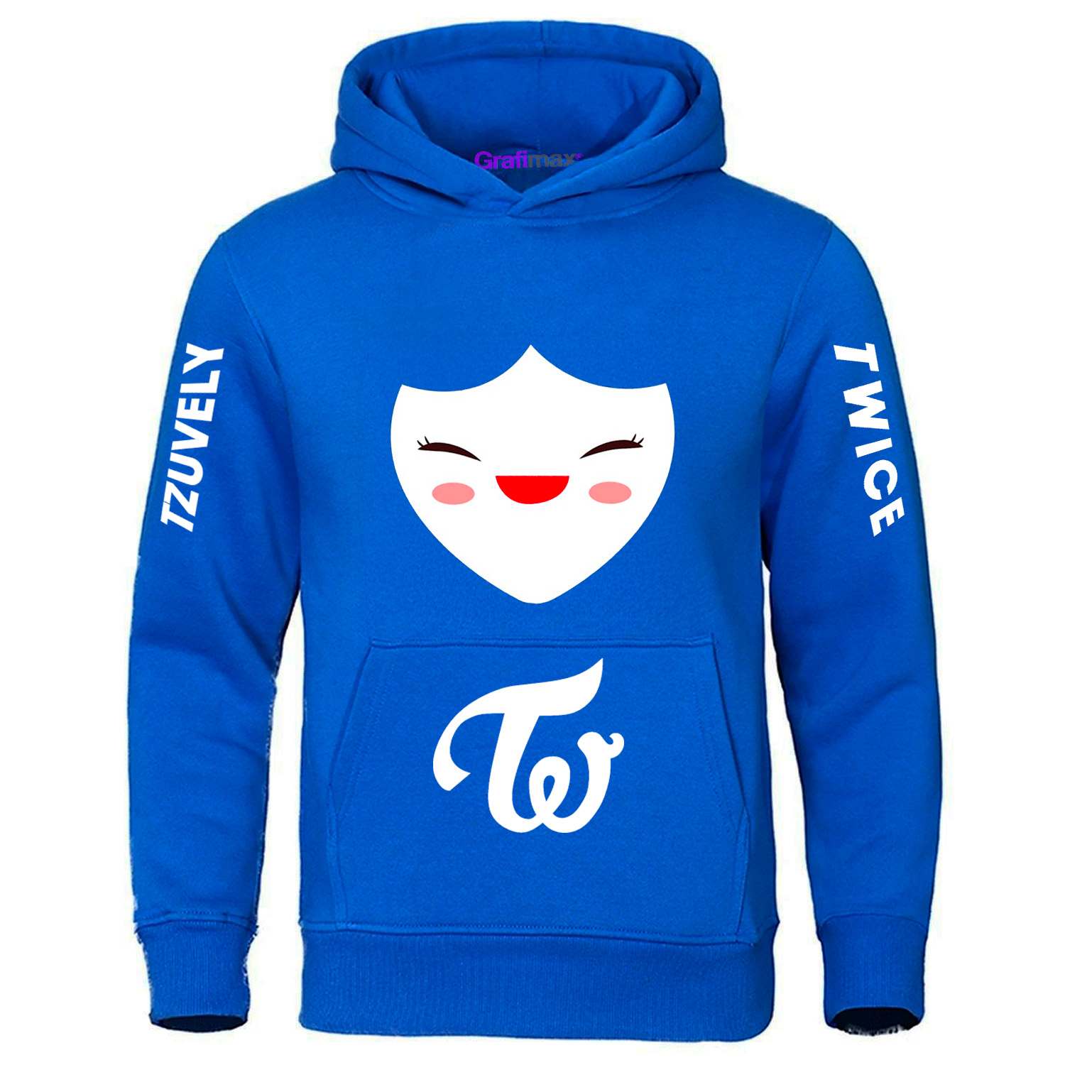 Polerón Lovely Twice Tzuvely Azul K-pop Grafimax