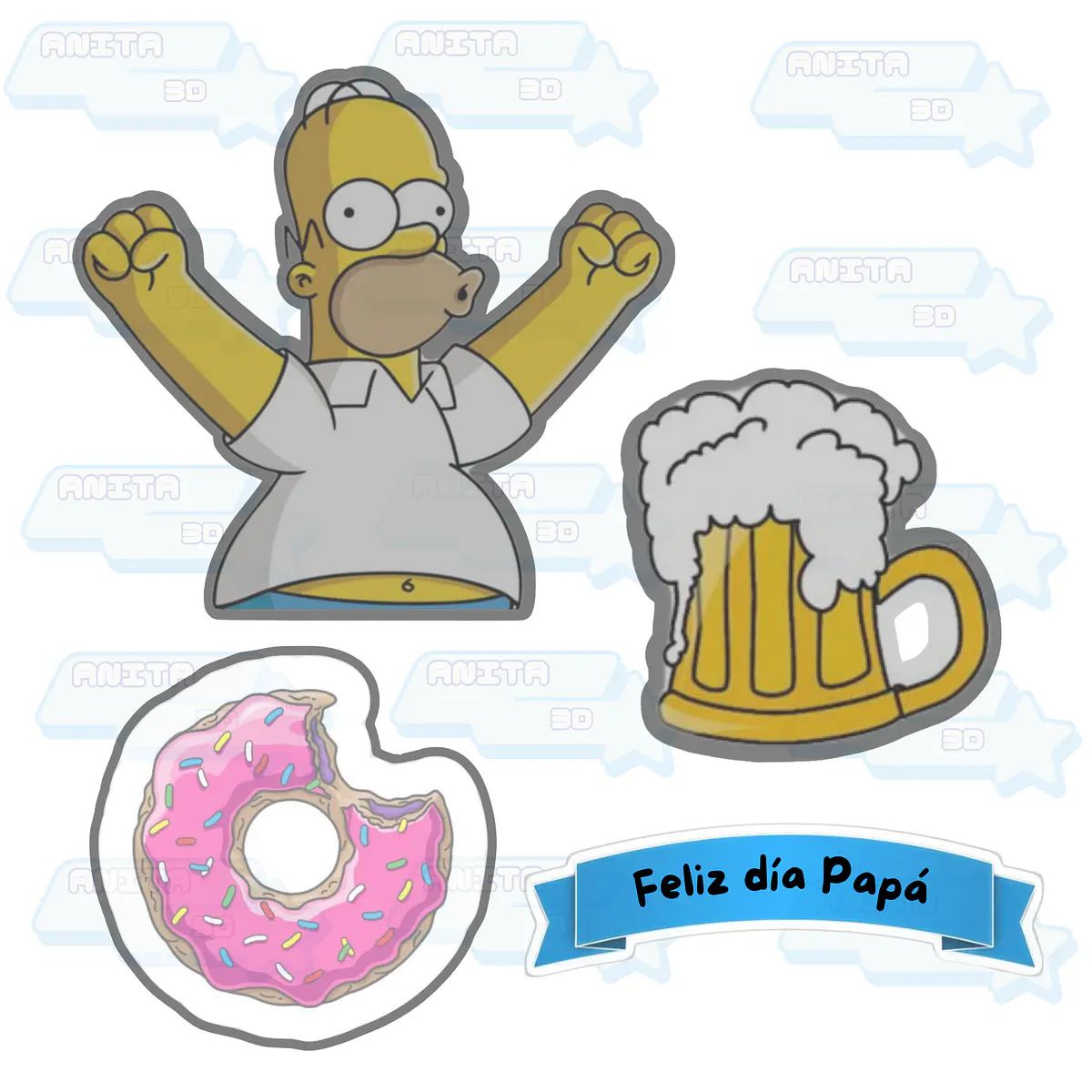 Set Homero 291 | Anita3D