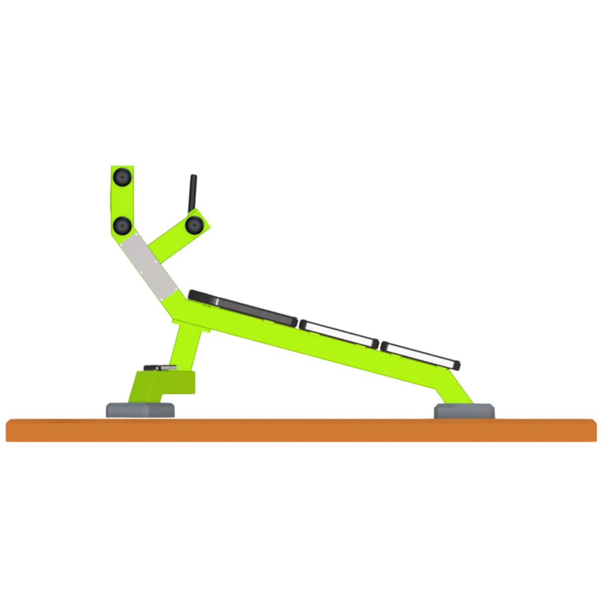 INCLINED ABDOMEN CRUNCH BENCH
