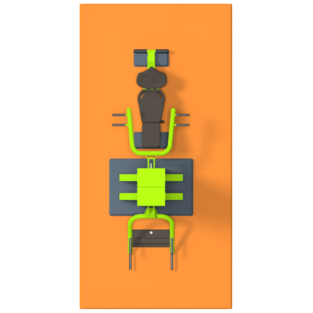 TOWER DOUBLE CHEST INCLINE SQUAT 150 LB