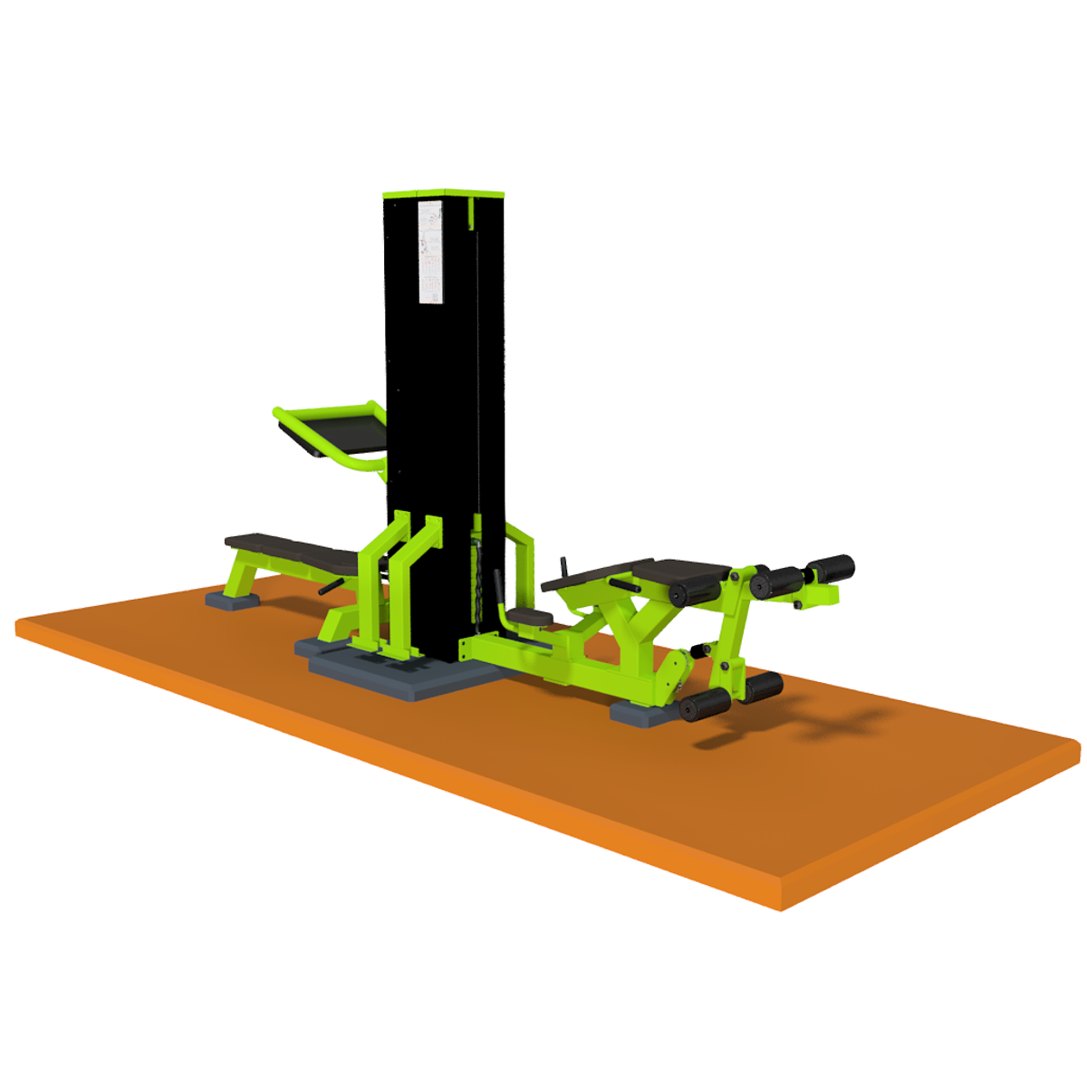 DOUBLE TOWER LEG PRESS FLEXION LEG EXTENSION