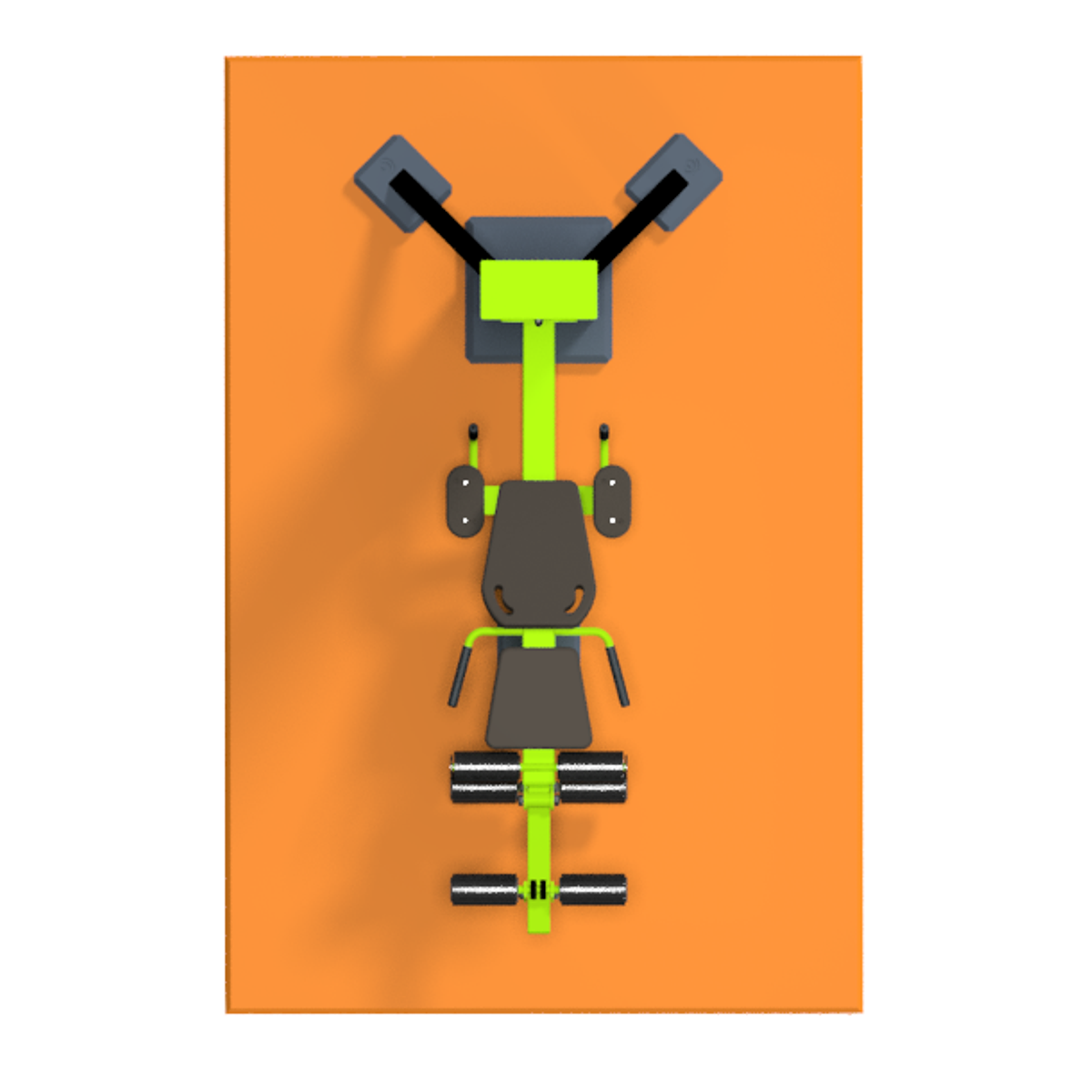 LEG EXTENSION FLEXION TOWER 150 LB