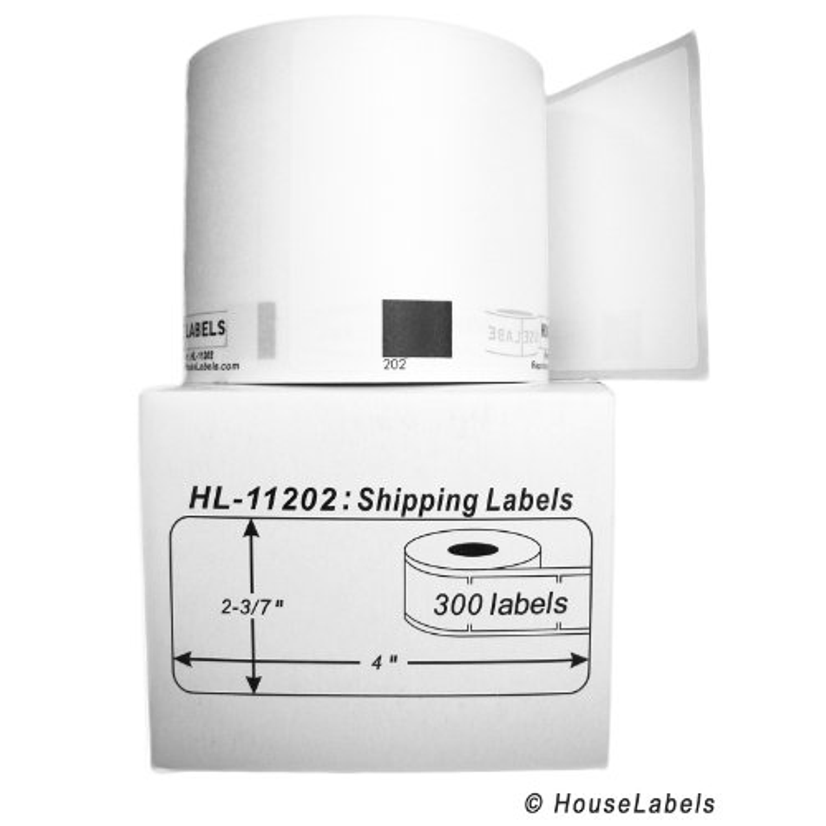 Etiquetas House Labels DK 1202 para impresoras Brother