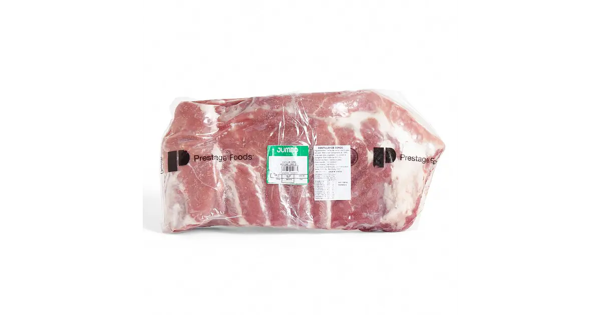Costillar de cerdo americano congelado kg
