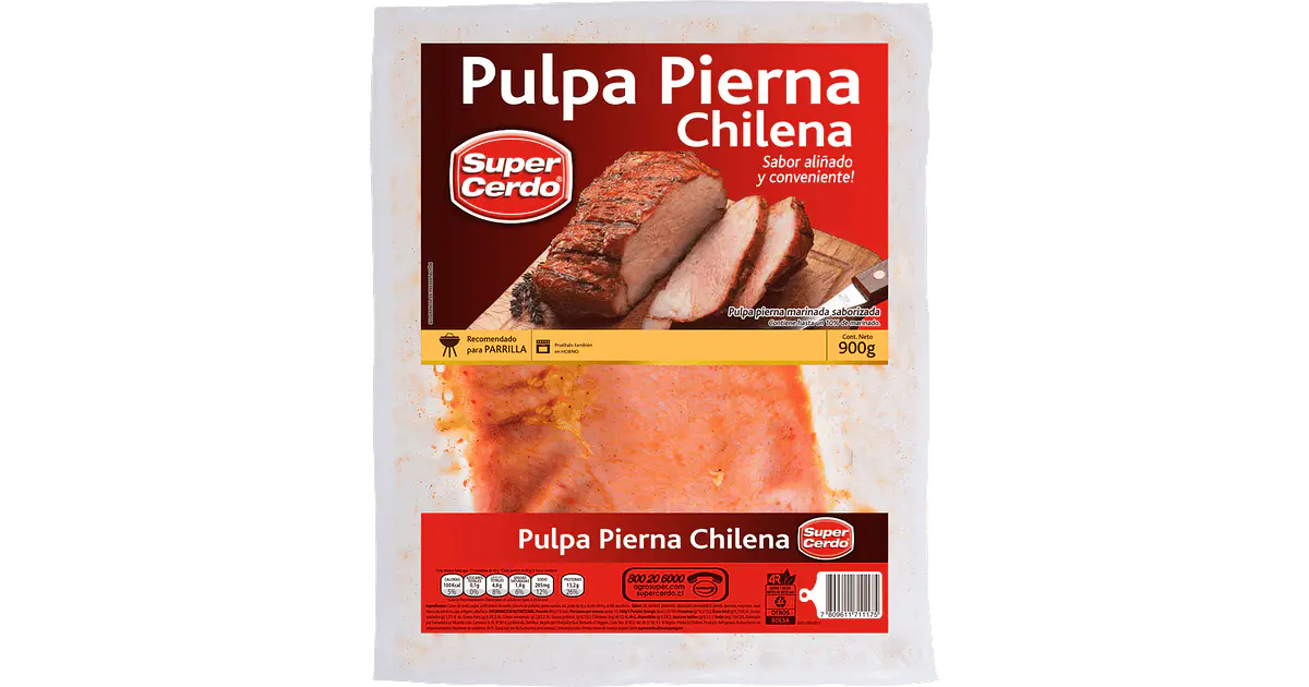 Chilean style pulp 900 g