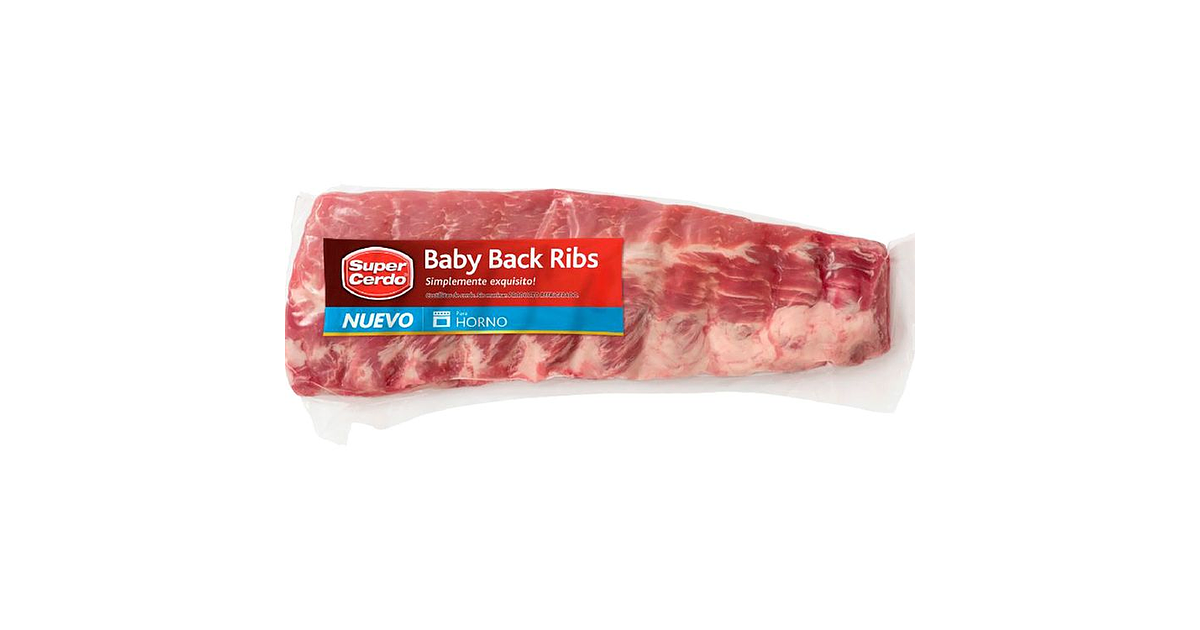 Costillas de cerdo Baby Back Ribs kg