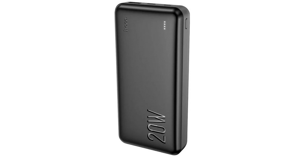 Cargador Portátil Hoco J87A Tacker 20000mAh PD20W+QC3 Negro