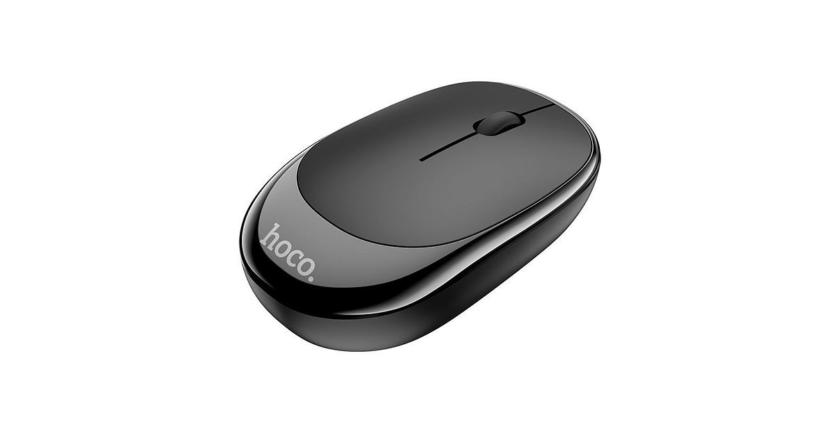 Mouse Inalambrico Hoco DI04 Plus 2.4G Negro