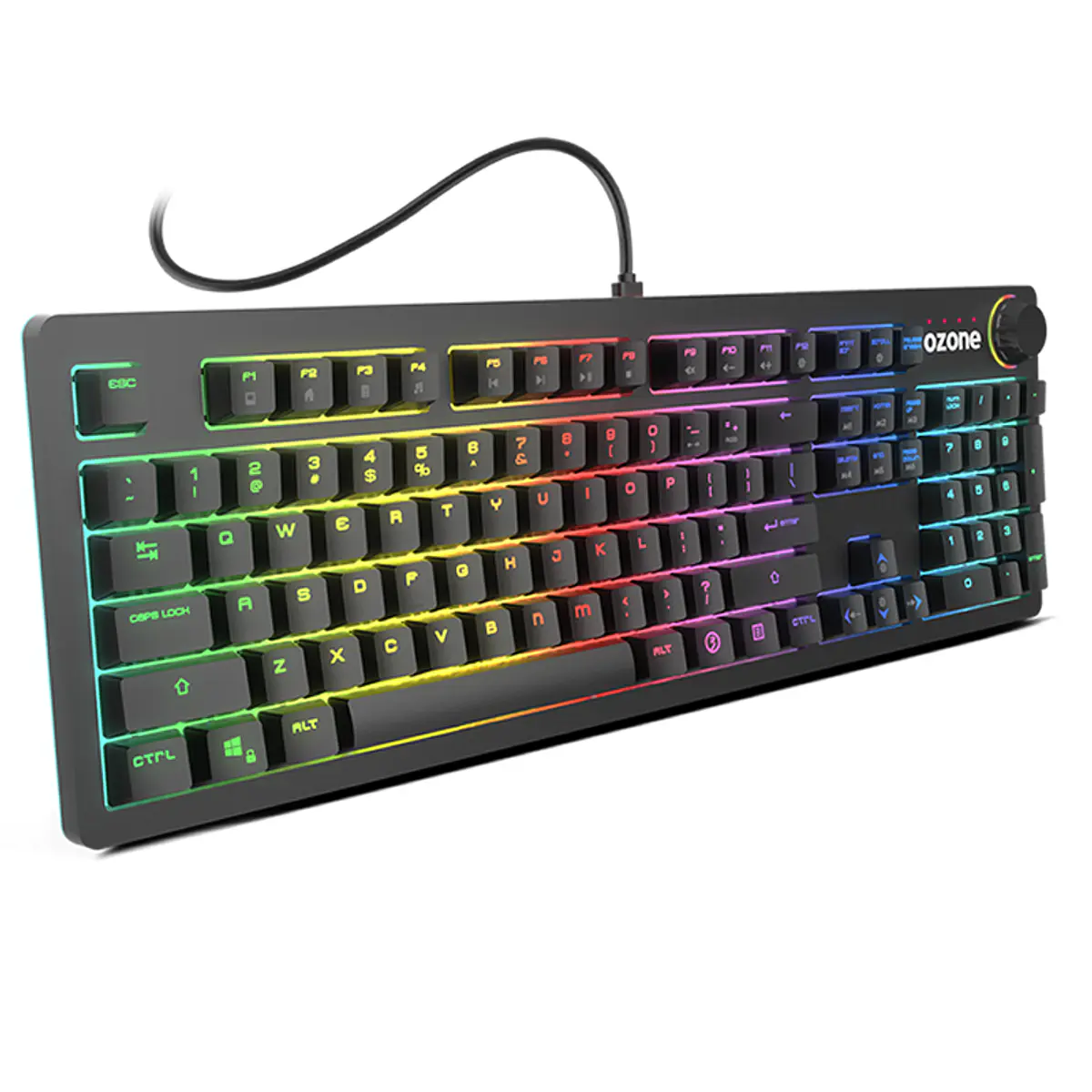 Teclado Gaming Ozone Strikeback RGB | Gtc Ribbon