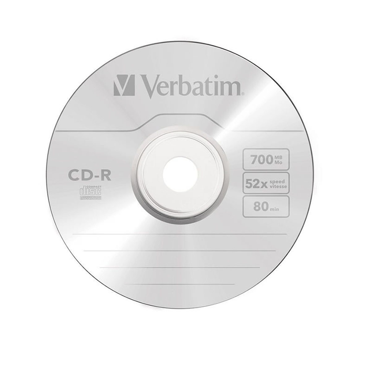 CD-R 80MIN/700MB TORTA 50 VBTM | Gtc Ribbon