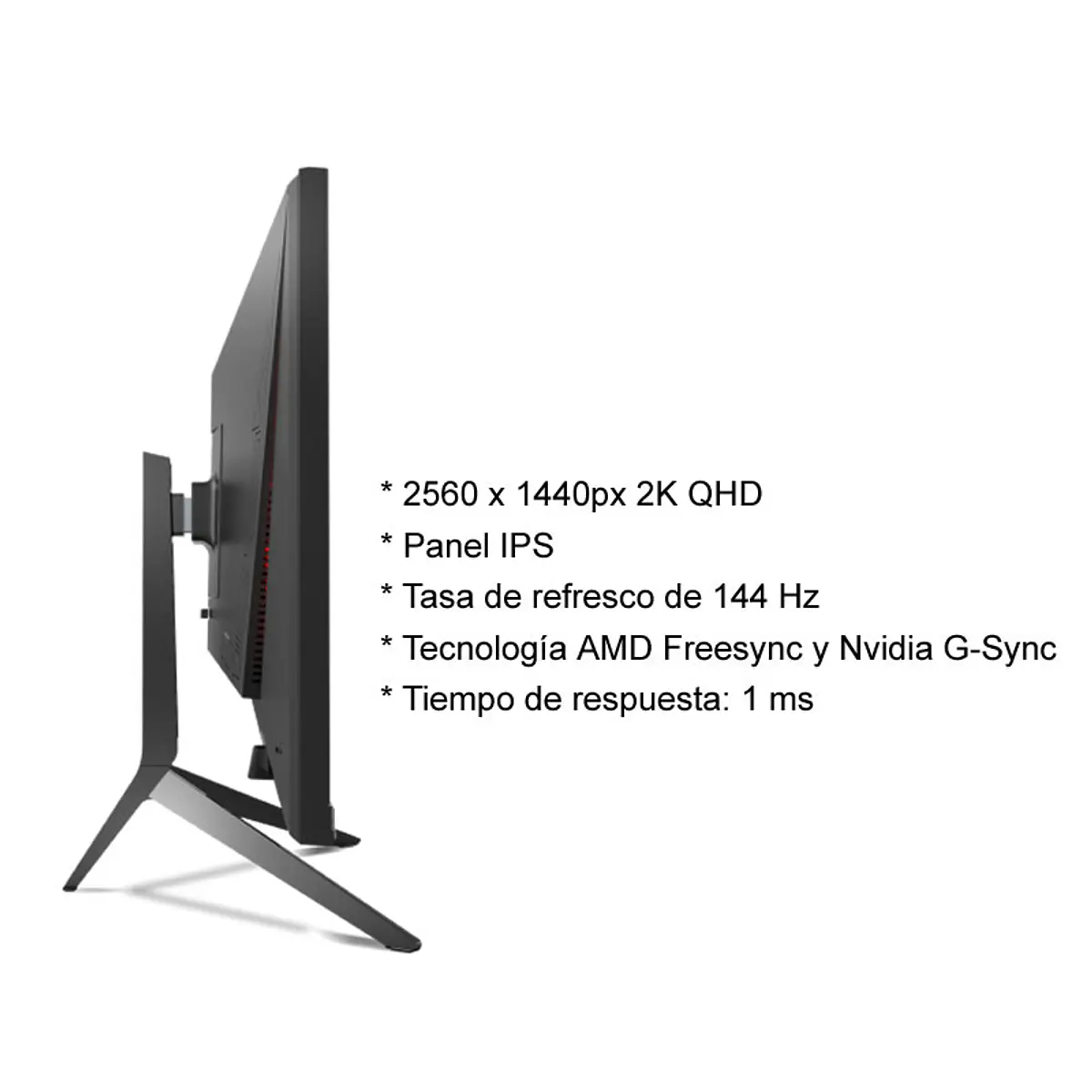 Monitor Gamer Ozone 27 IPS 2K | Gtc Ribbon