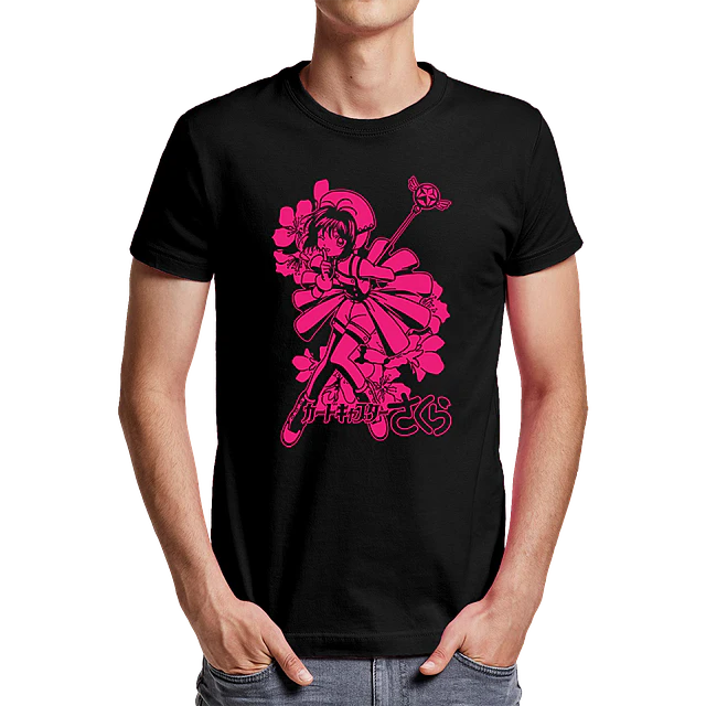 Polera Sakura Stencil - Polo