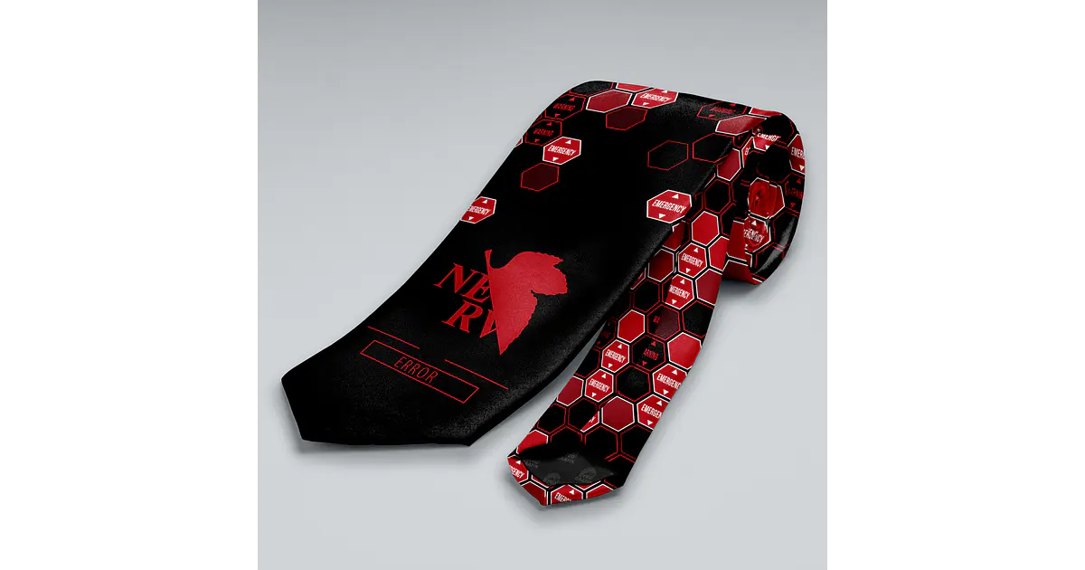 Corbata Evangelion Nerv