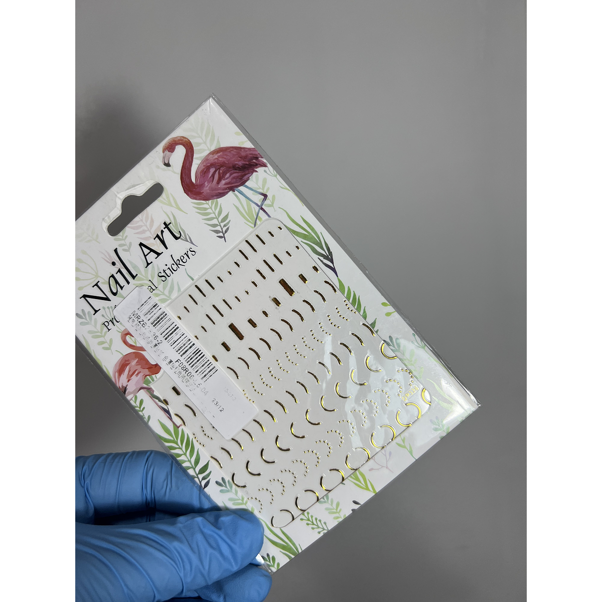 Lámina Stickers metalizados