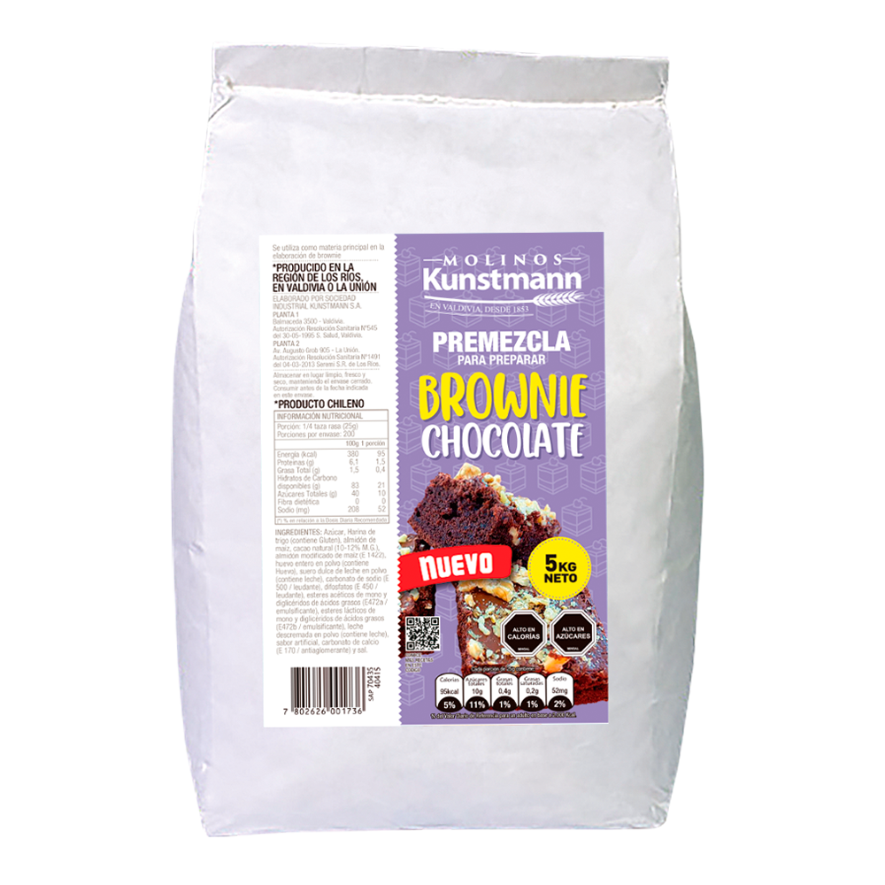 Premezcla Brownie Molinos Kunstmann 5 kg