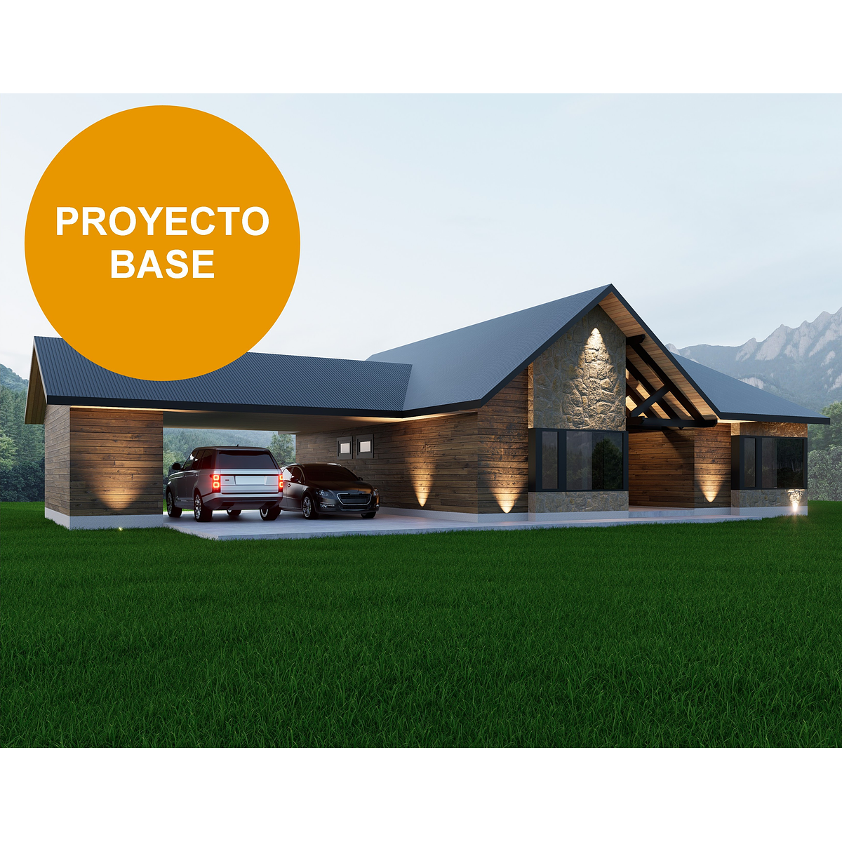 PLANOS BASE | PDF | Villarrica 136m2