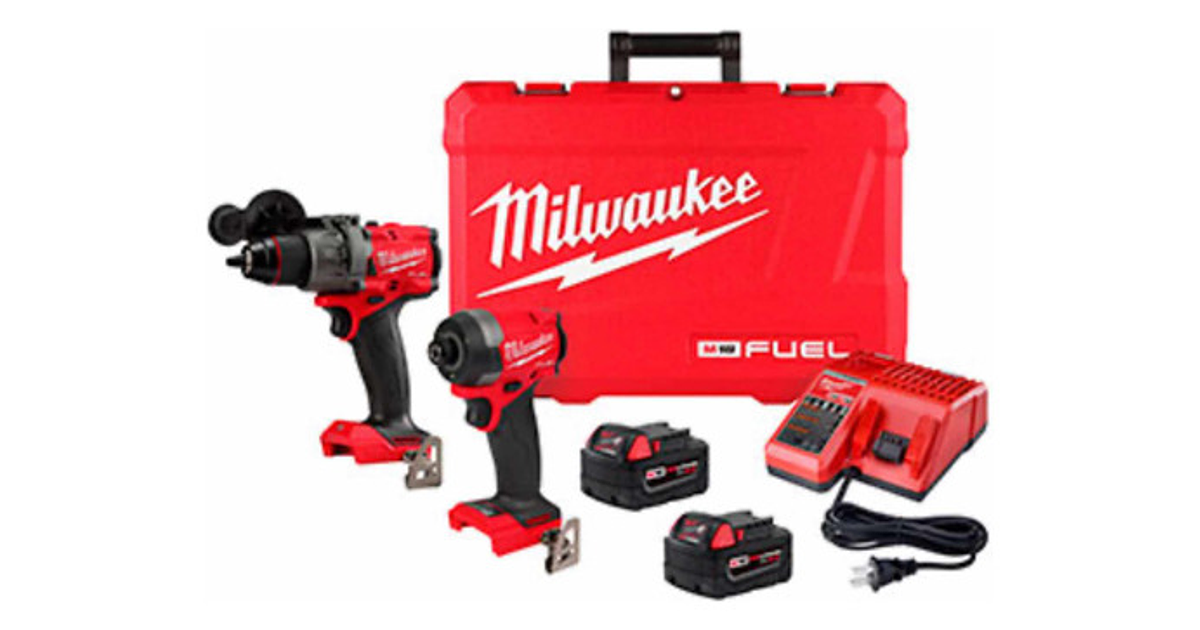 Kit Taladro/atornilla Impacto 4ta M18 Fuel 3697-22 Milwaukee