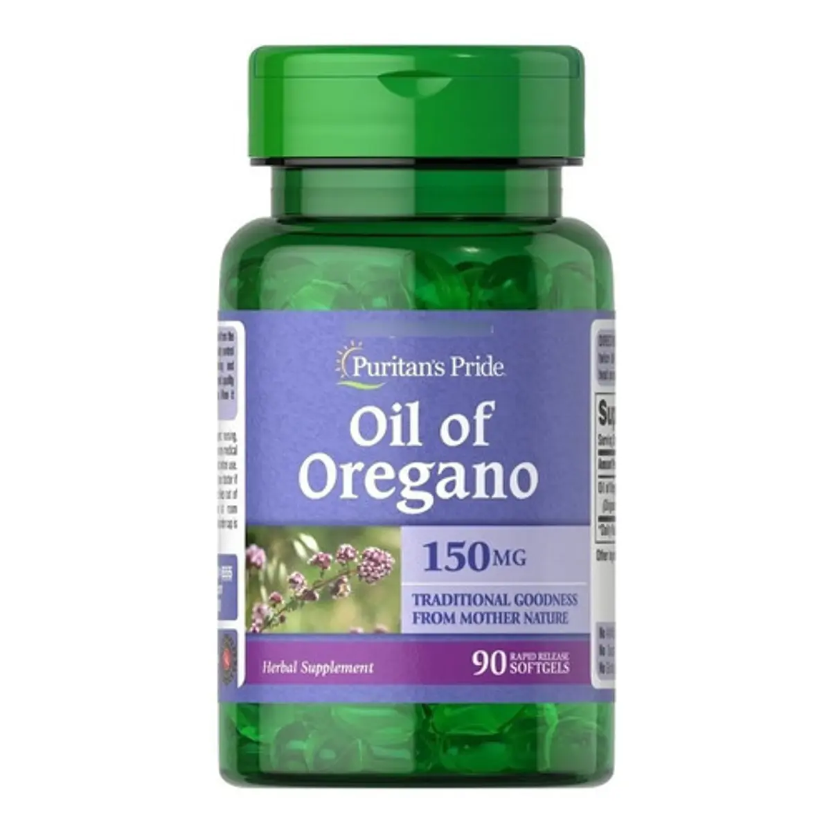 Puritan's Pride - Aceite De Orégano 150mg 90 Caps