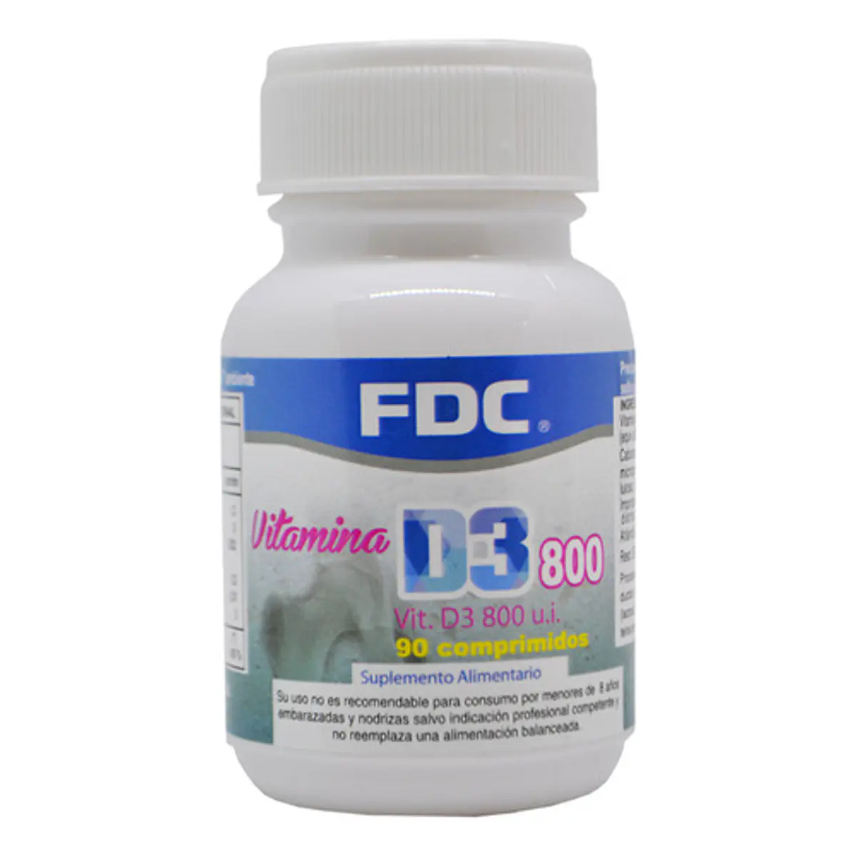 Vitamina D3 800 Ui X 90 Comprimidos