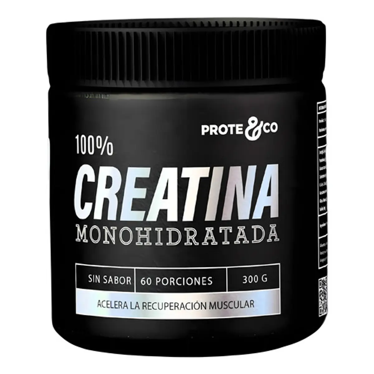 Creatina 100% Monohidratada Prote&co 300g Sabor Natural