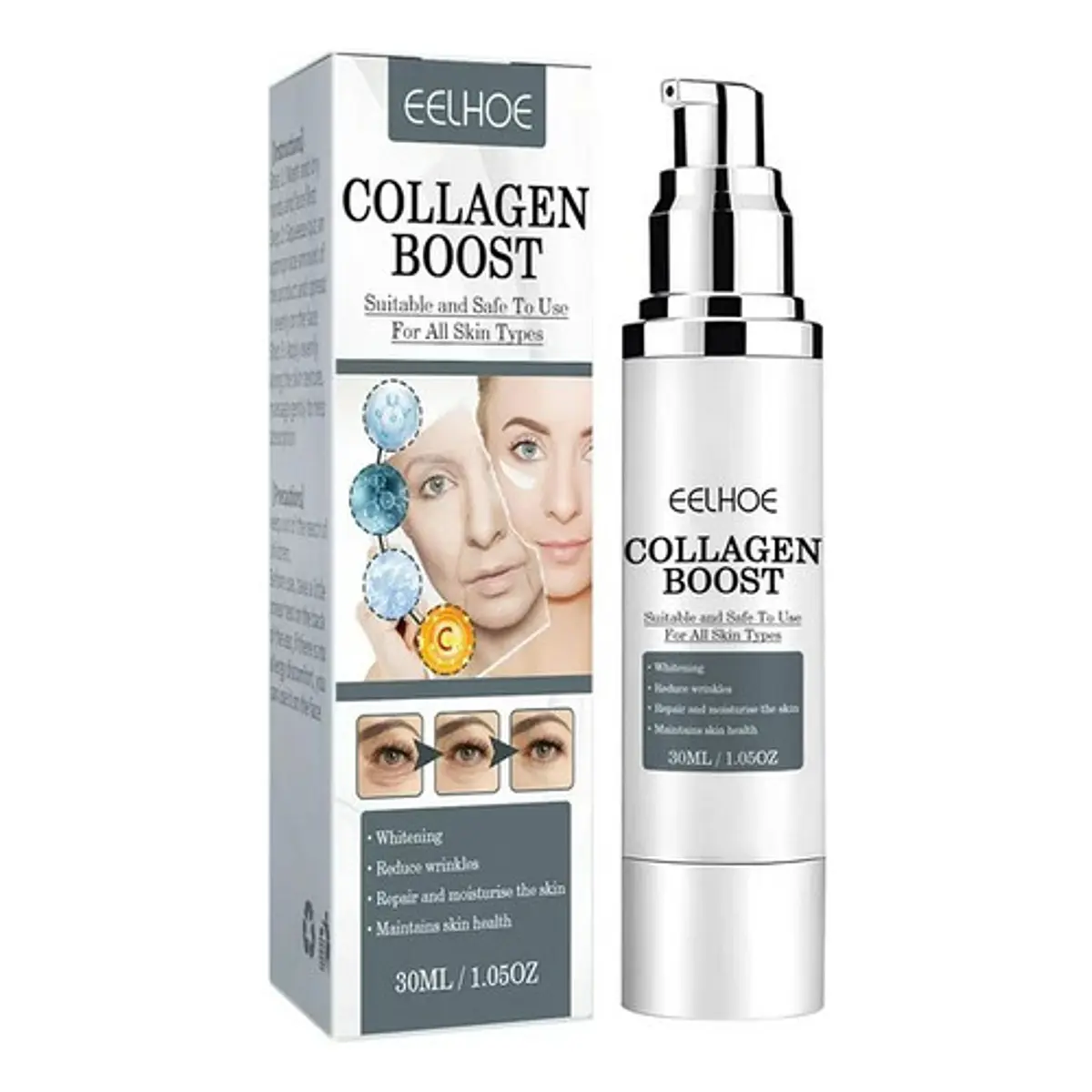 Eelhoe - Sérum Cosmético Antienvejecimiento Boost 30ml Mo...