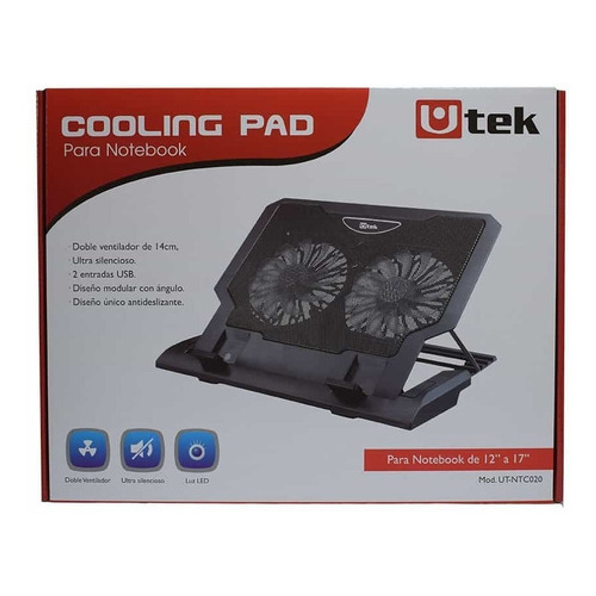 Base Ventilador Notebook Base Cooler Notebook Mesa Enfriador