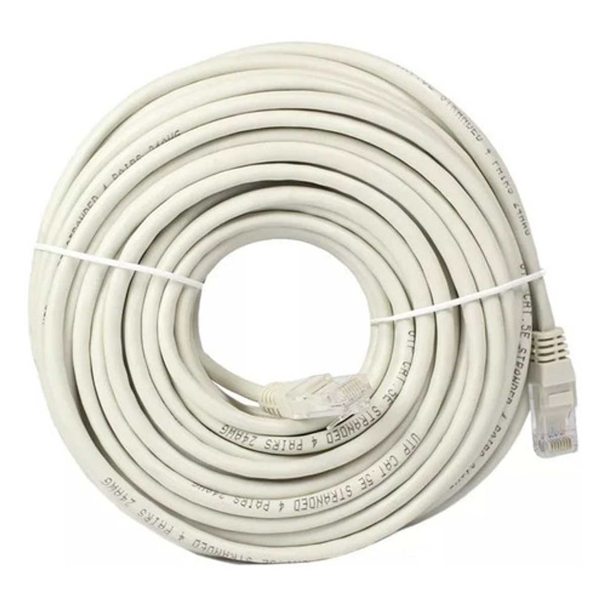 Cable Red Utp, 50 Metros, Categoria 6, Armado, Santiago Cent